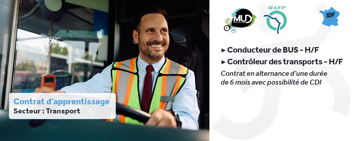 OFFRE D'EMPLOI : Contrôleur des transports - H/F en Alternance - Durée ...