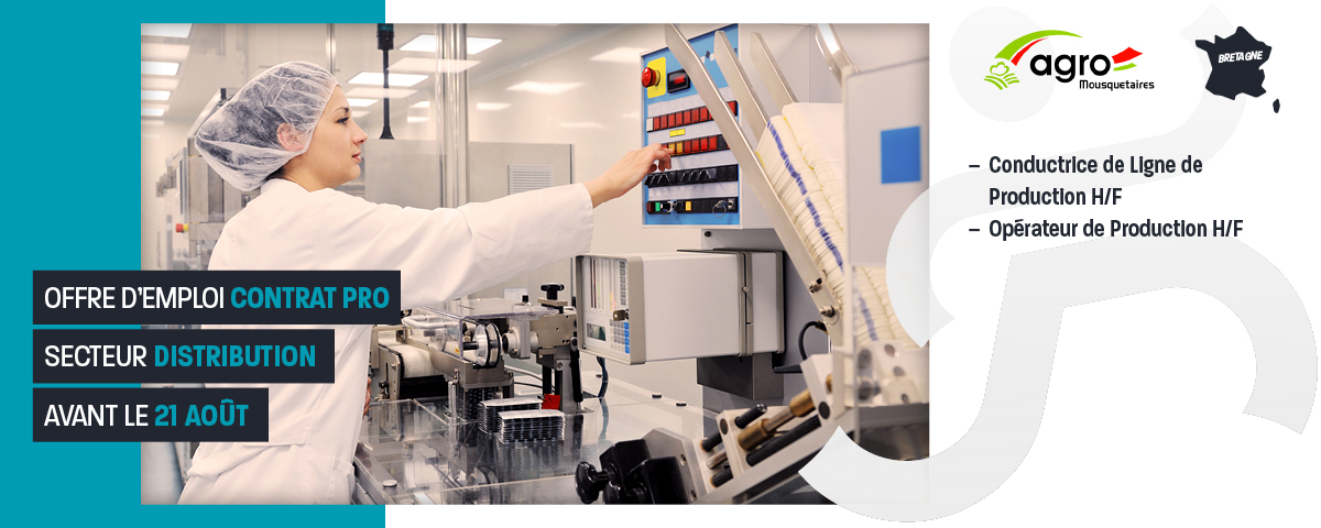 OFFRE D'EMPLOI : OPERATEUR DE PRODUCTION H/F | CNARM