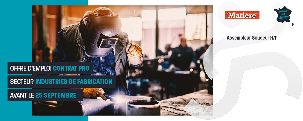 OFFRE D'EMPLOI : Assembleur Soudeur H/F | CNARM